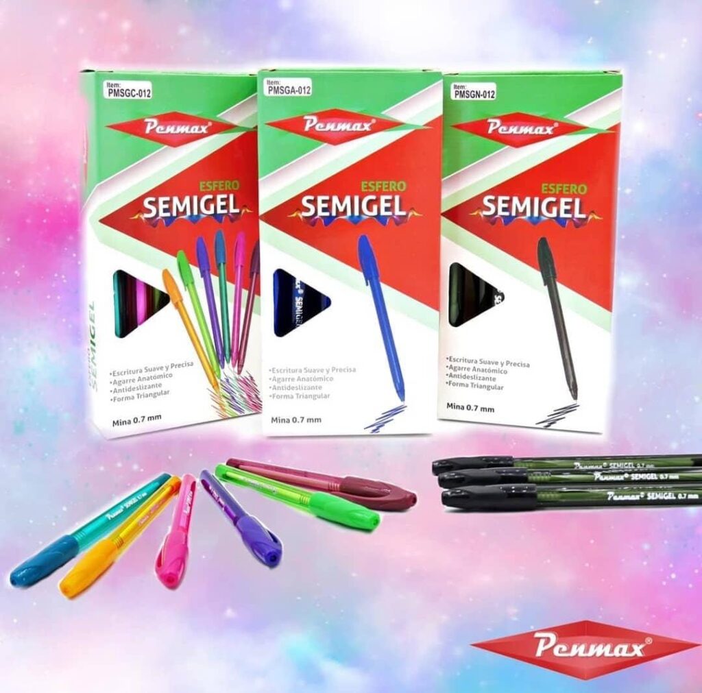 ESFERO PENMAX PUNTA FINA SEMIGEL NEG – SUMICAZ SAS